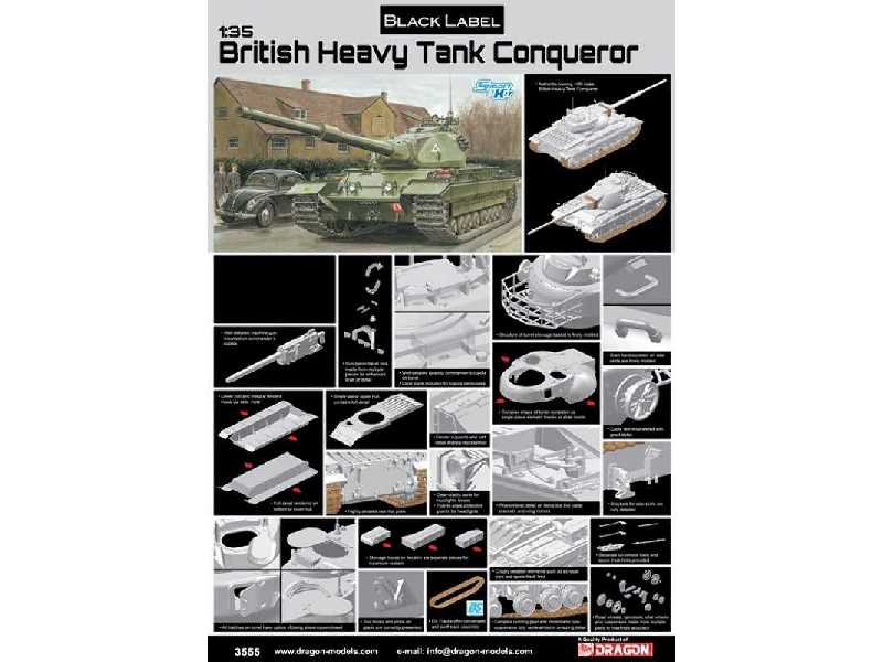 British Heavy Tank Conqueror - Black Label
