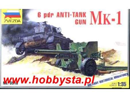 6 pdr Anti-Tank Gun MK-1