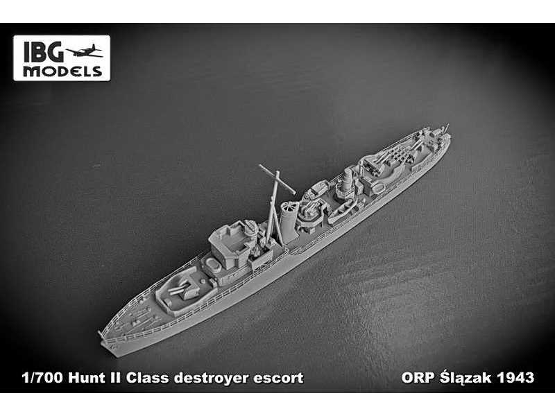 ORP Slazak 1943 Hunt II class polish destroyer escort