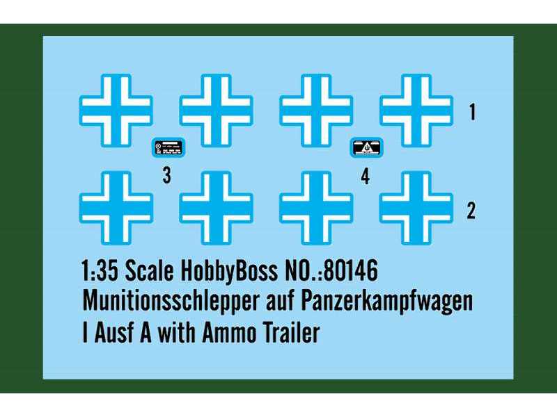 Munitionsschlepper auf Panzer I Ausf A with Ammo Trailer
