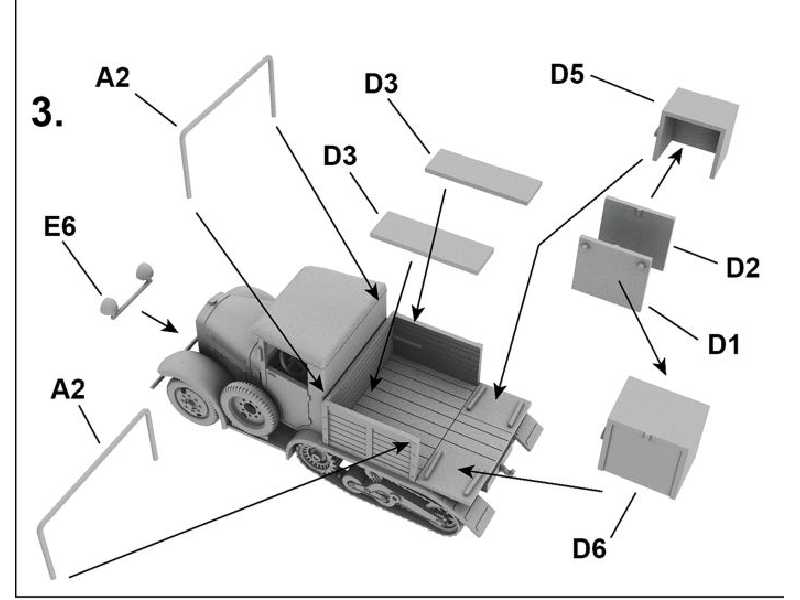 C4P Polish Halftrack Tractor
