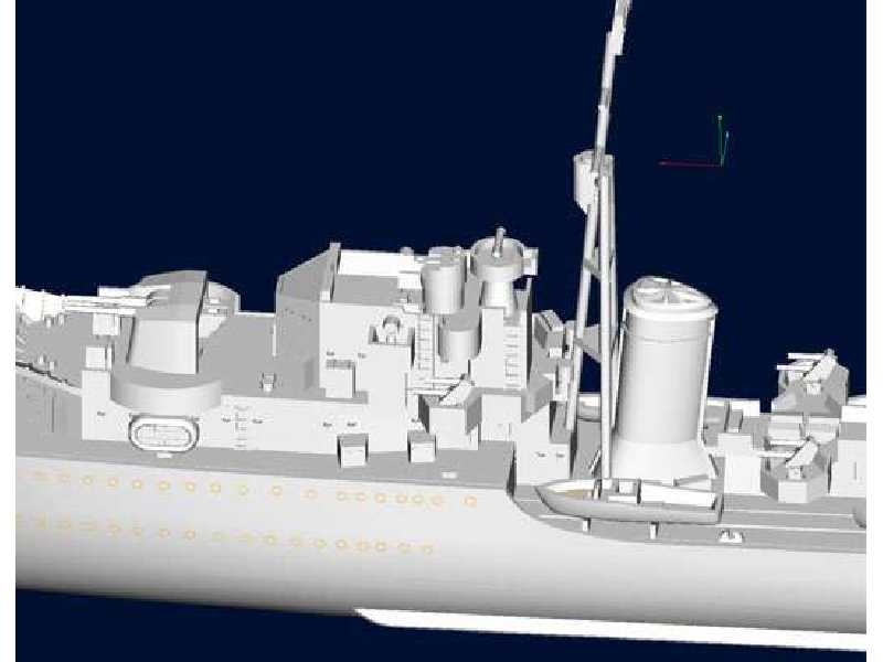 Tribal-class destroyer HMCS Huron (G24) 1944