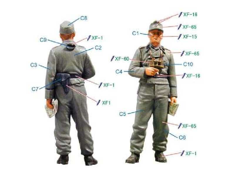 German Self-Propelled Gun Crew Set