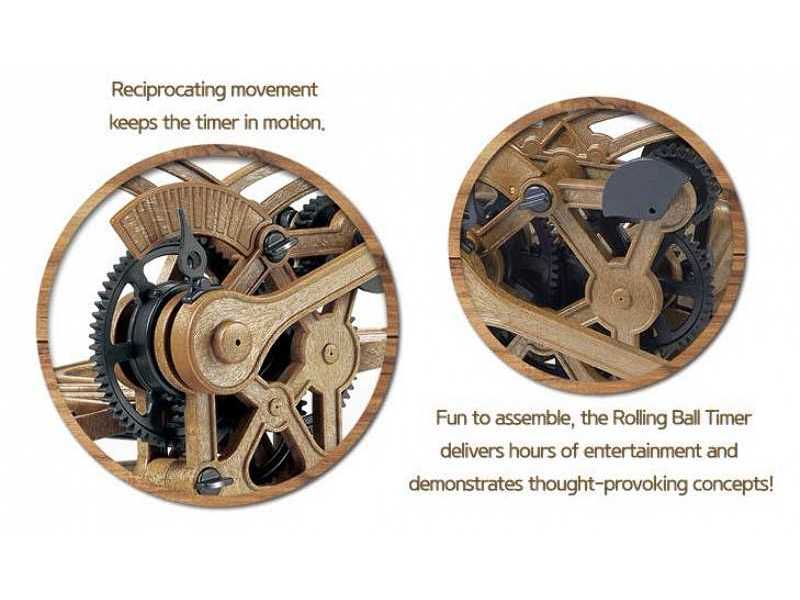 Leonardo Da Vinci - Rolling Ball Timer