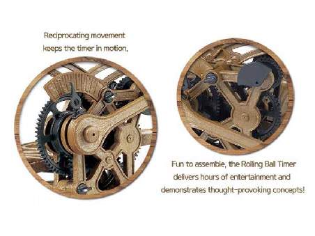 Leonardo Da Vinci - Rolling Ball Timer