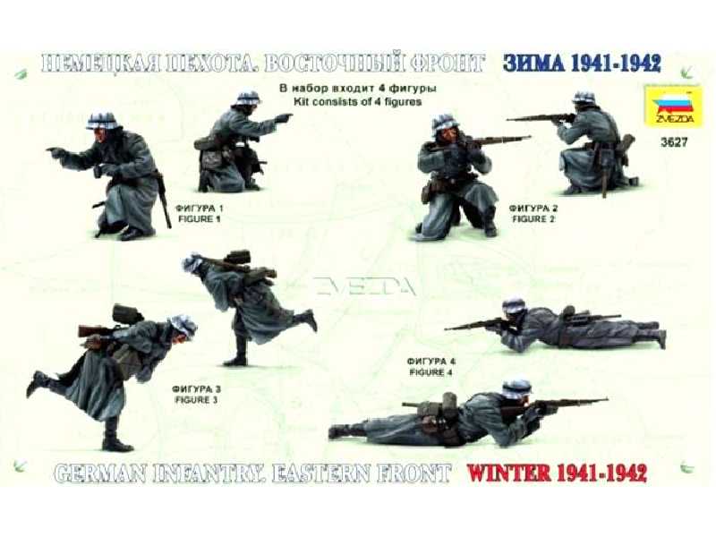 German Infantry, Eastern Front - Winter 1941-42