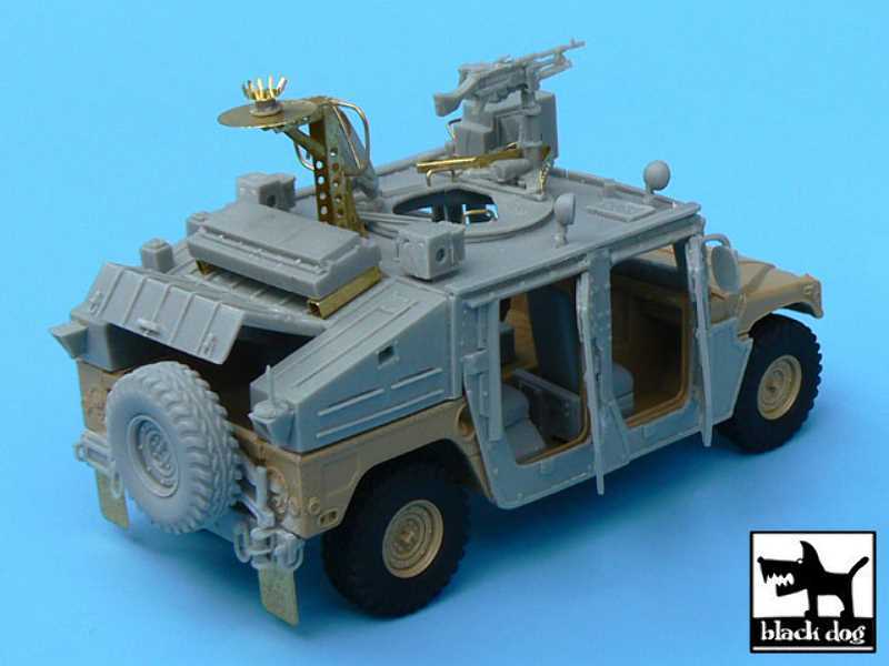 IDF Uparmored Humvee Conversion Set For Tamiya Kit, 50+ Resin Pa