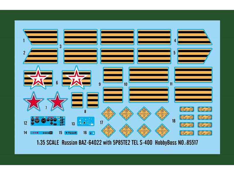 Russian BAZ-64022 with 5P85TE2 TEL S-400