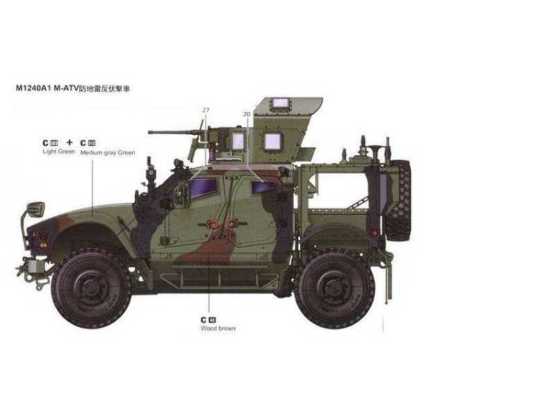 Oshkosh M-ATV M1240A1 MRAP All-Terrain Vehicle