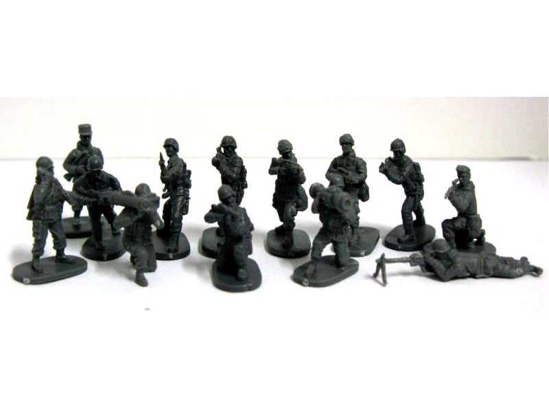 Modern French Army with Modern PLA Chinese Army