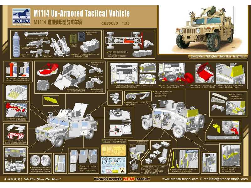 HMMWV M1114 Up-Armored Tactical Vehicle