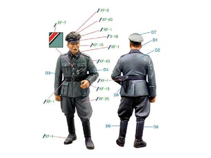 German Panzer Crew (Normandy 1944)