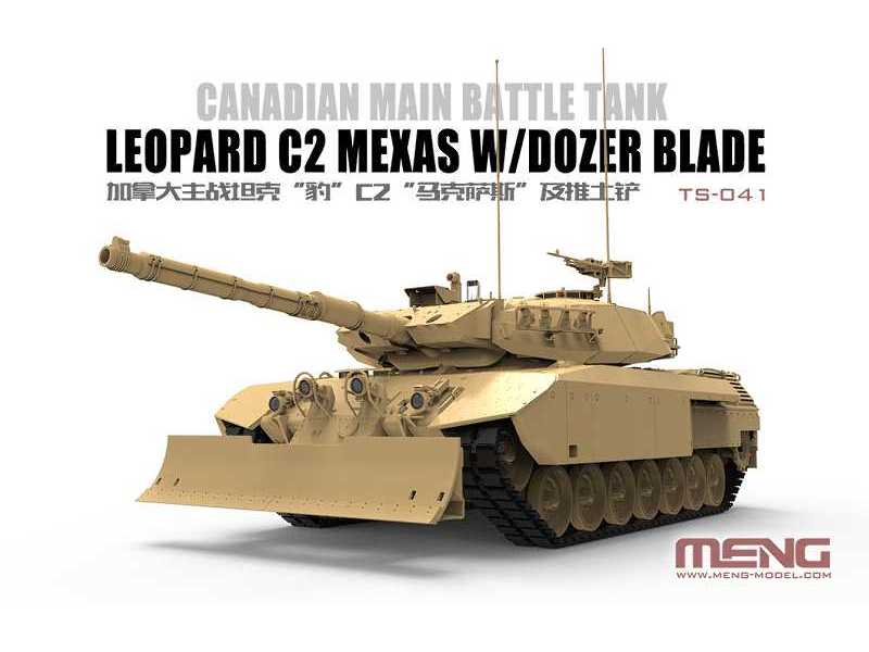 Leopard C2 Mexas w/ Dozer Blade Canadian Main Battle Tank