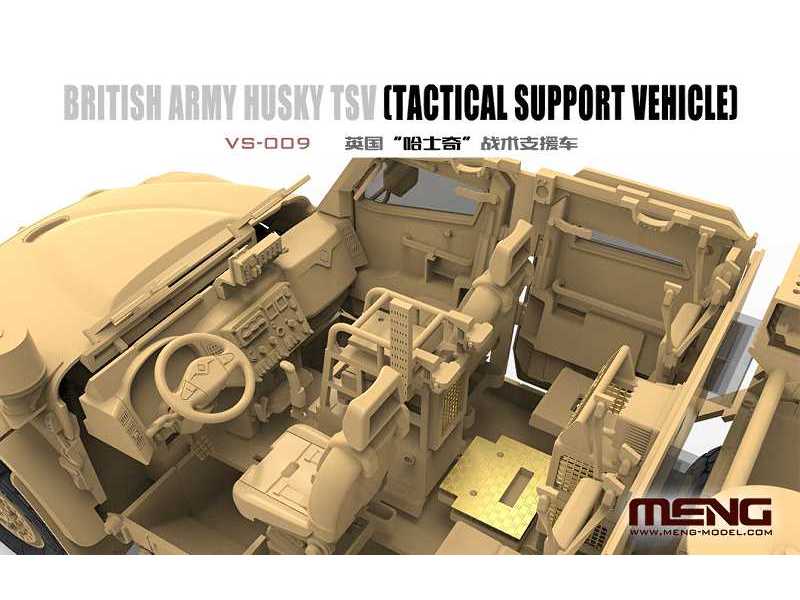 British Army HUSKY TSV Tactical Support Vehicle
