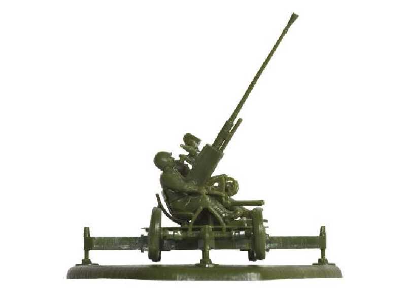 Soviet 37mm AA Gun with 2 Figures