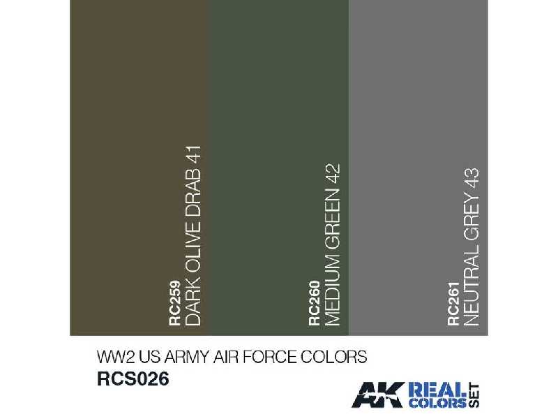 WW2 USAaf Colors Set