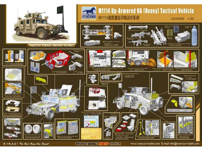 M1114 Up-Armored HA (Heavy) Tactical Vehicle