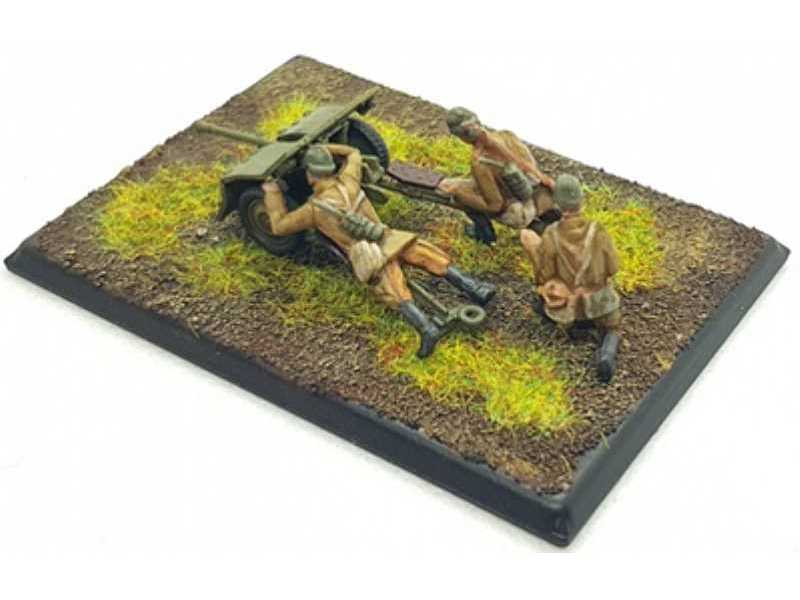 Bofors 37mm Anti-Tank Gun with Uhlans Crew (2 sets in a box!)