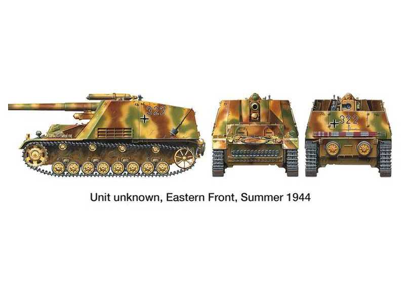 German Heavy Self-Propelled Howitzer Hummel (Late Production)