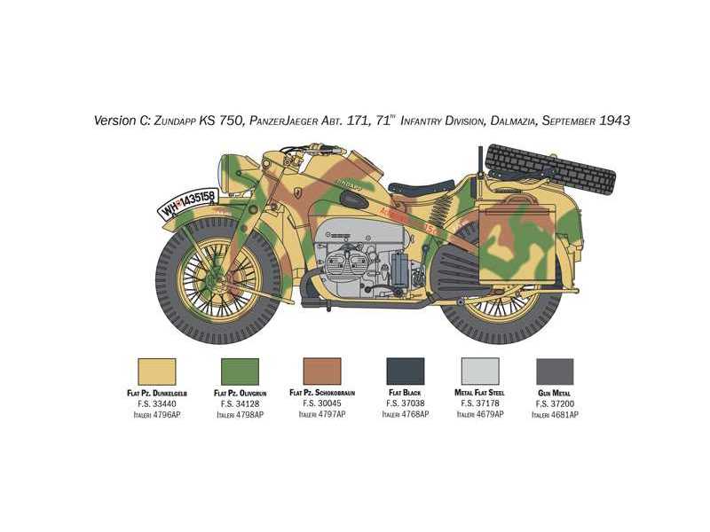 Zundapp KS 750 with Sidecar