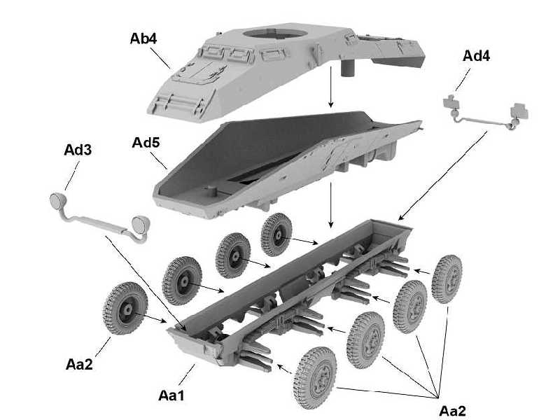 Sd.Kfz.232 8-Rad German Heavy Armoured Car