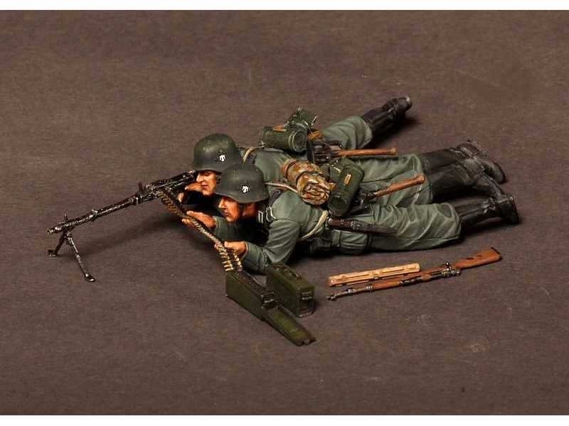 German Machine Gunner Mg 34 Team.1939-42 2 Figures