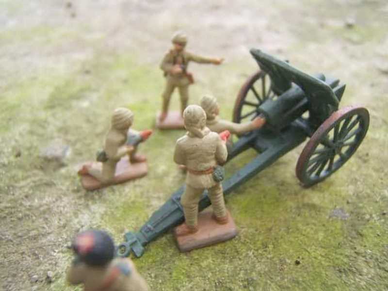 WWI Ottoman Artillery and Machine Guns