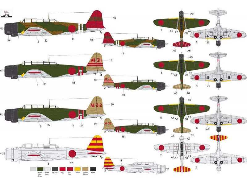 Nakajima B5n2 Type 97 Kate - The Attack On Pearl Harbour