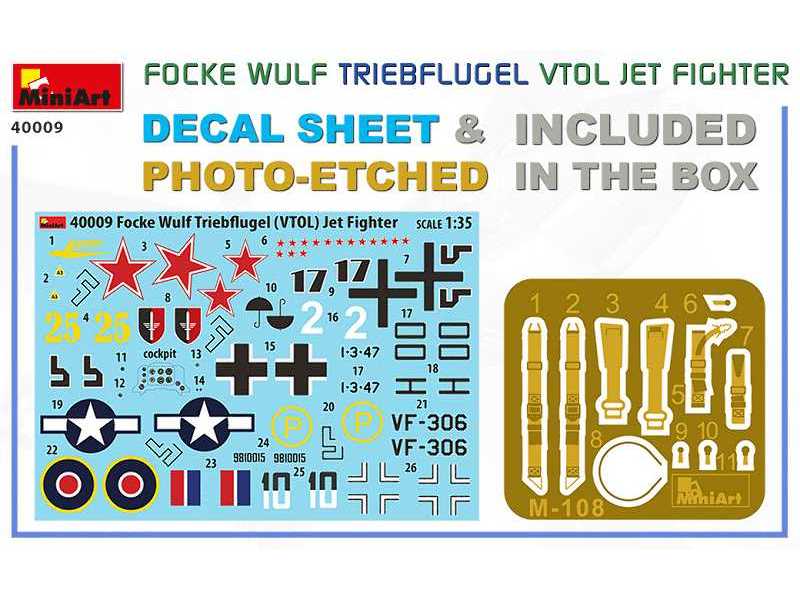Focke Wulf Triebflugel Vtol Jet Fighter