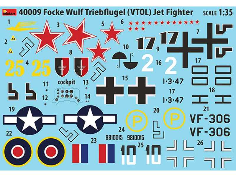 Focke Wulf Triebflugel Vtol Jet Fighter