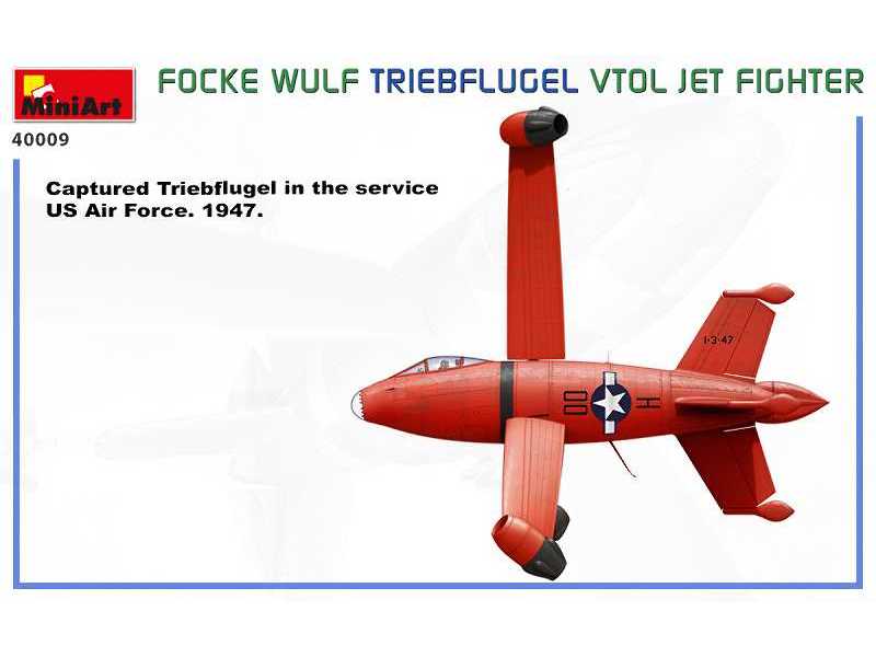 Focke Wulf Triebflugel Vtol Jet Fighter