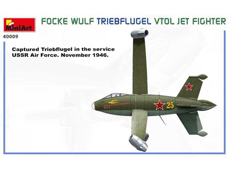 Focke Wulf Triebflugel Vtol Jet Fighter