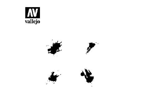 Petrol Spills Stencil
