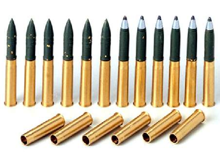 M4 Sherman Brass 75mm Projectiles