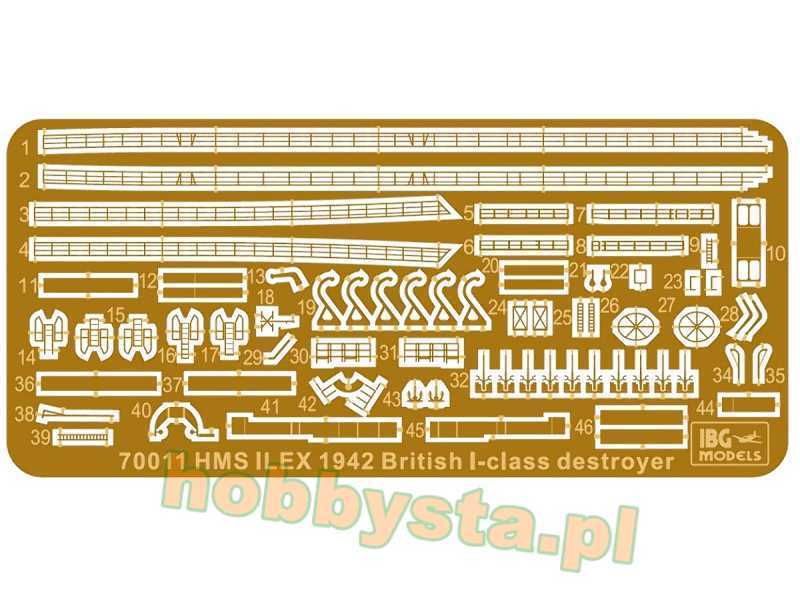 HMS Ilex 1942 British I-class destroyer