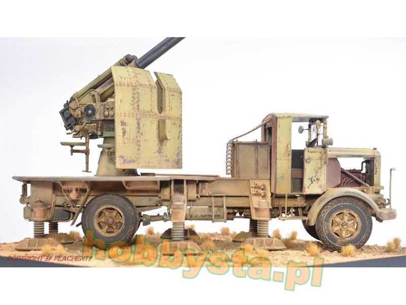 Italian Autocannone 3Ro with 90/53 90mm Anti Aircraft Gun