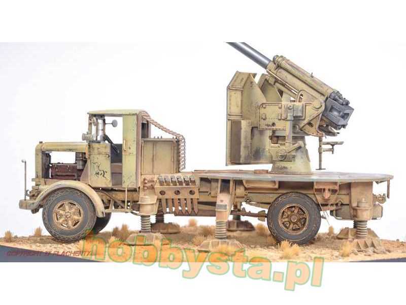 Italian Autocannone 3Ro with 90/53 90mm Anti Aircraft Gun