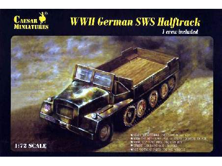 WWII German SWS Halftrack