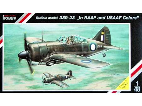 Brewster Buffalo 339-23 - RAAF & USAAF colors