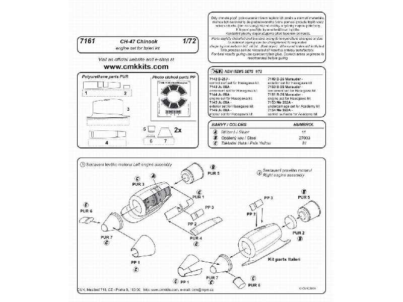 CH-47 Chinook Engine set