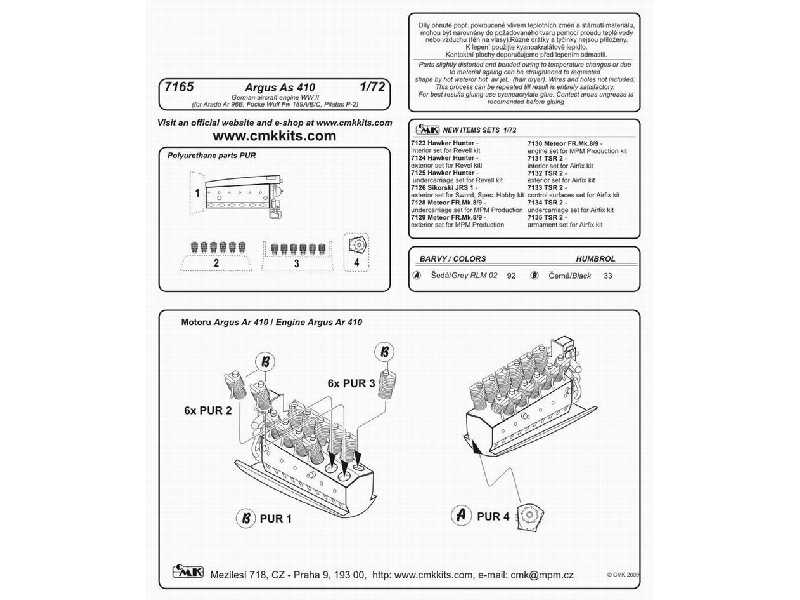 Argus Ar 410 - German aircraft engine WW II