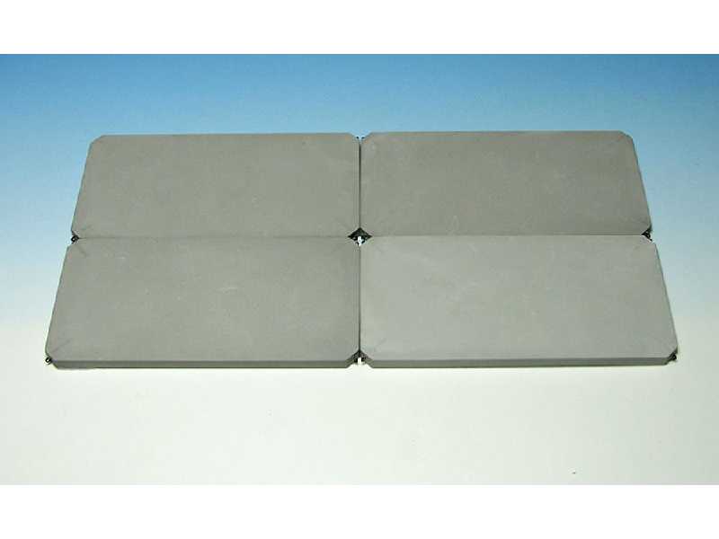 Modern Concrete Road Panels Set #1