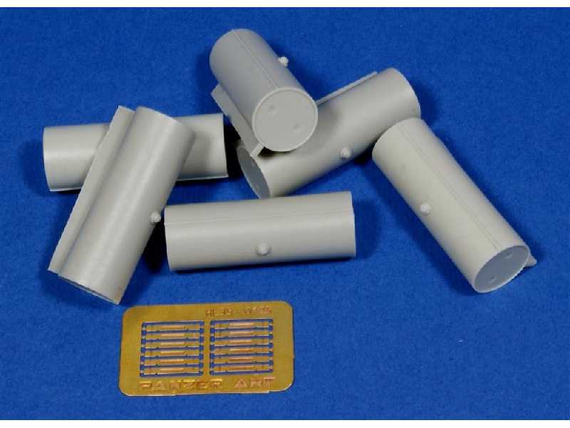 Cylindrical Fuel Drums For Wwii Soviet Tanks