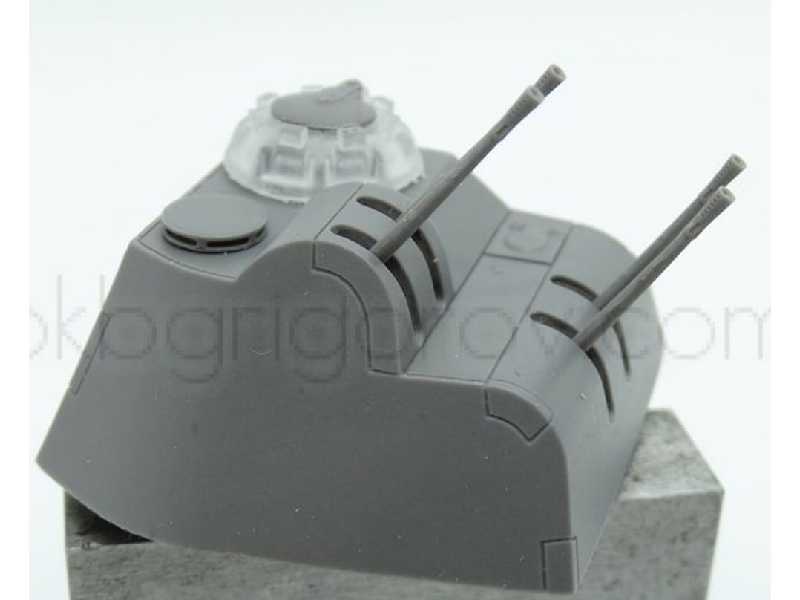 Turret For Pz.V Panther, 2 Cm Flakvierling, Rheinmetall Proposal
