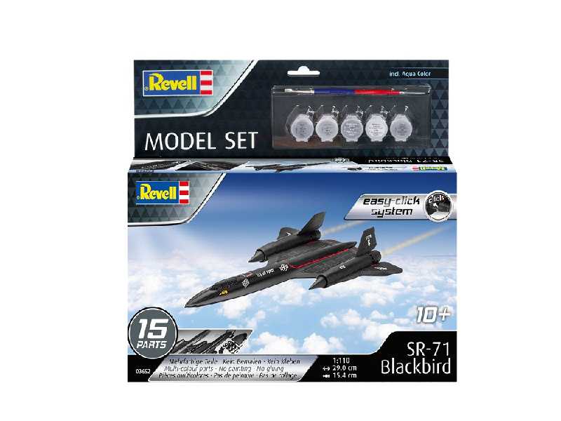 Lockheed SR-71 Blackbird Model Set