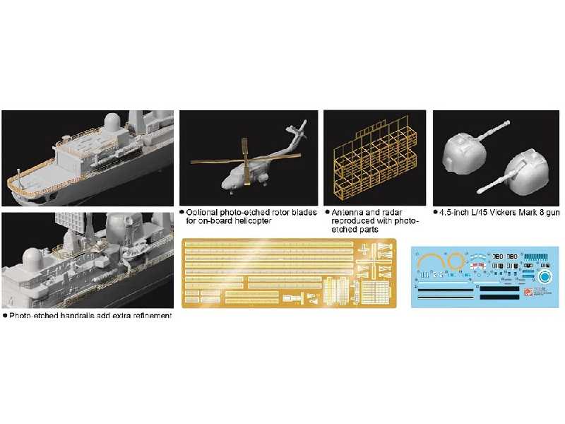 H.M.S. Sheffield Type 42 Destroyer Batch