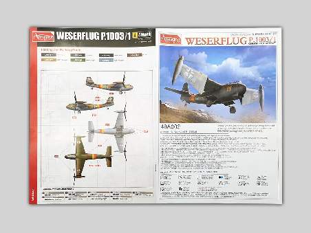 Weserflug P.1003/1 Wwii German Vtol Aircraft