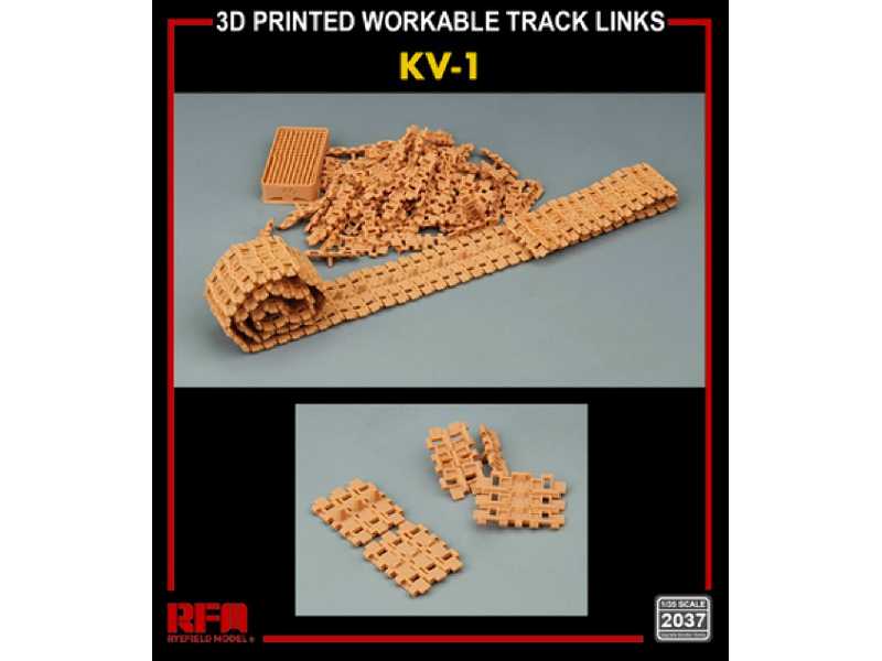 3d Printed Workable Track Links For Kv-1
