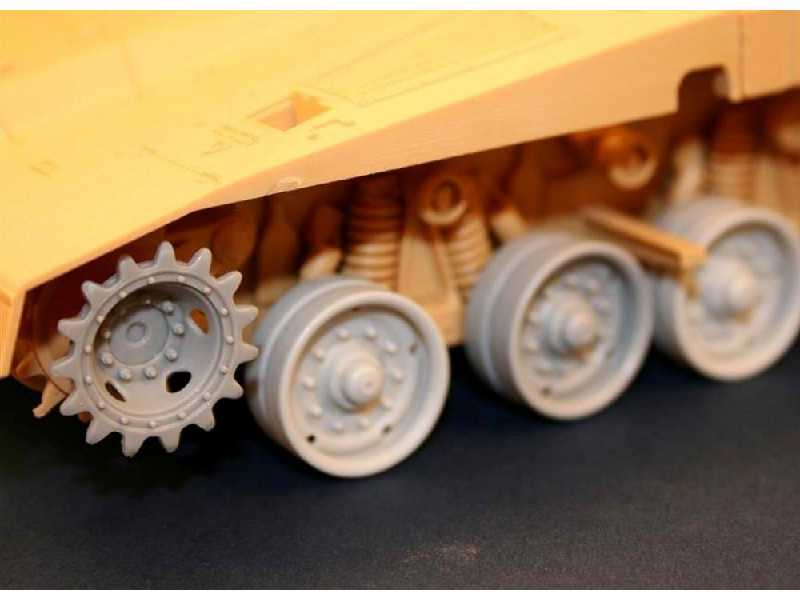 Wheels For Mbt Merkava (Steel Pattern)