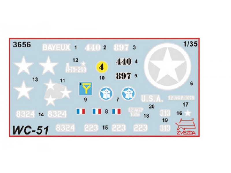 US military multipurpose 3/4t vehicle WC-51 BEEP